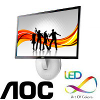 מסך מחשב "LED 20 חיבור DVI דגם: AOC E2043F 136704- P1000