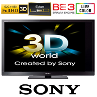 טלויזיה "46 LED 3D דגם:SONY 46HX800 סוני 140184- P1000