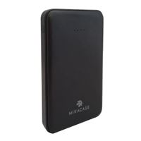 סוללת גיבוי אוניברסלית ניידת MIRACASE 10000mAhסוללת גיבוי אוניברסלית ניידת MIRACASE 10000mAh דגם ...