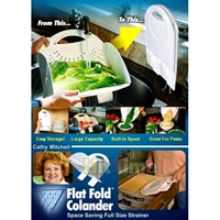 מסננת מהפכנית, FLAT FOLD COLANDER . 168760- P1000